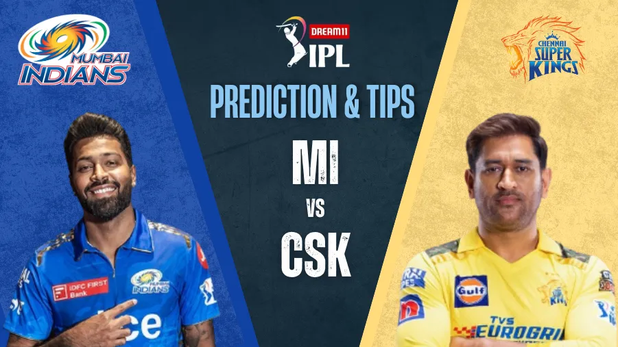 IPL 2025 MI vs CSK Dream11 Prediction and Tips Match 38